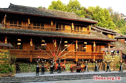 A visit to the biggest Miao village in China - Global Times