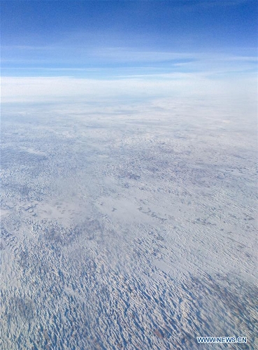 Snow scenery seen in China's Inner Mongolia - Global Times