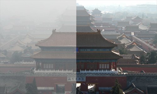 Beijing ends first-ever smog red alert - Global Times
