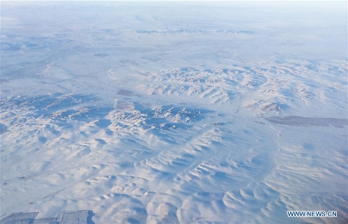 Snow scenery seen in China's Inner Mongolia - Global Times
