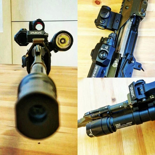 US military enthusiasts show modified SVD rifle - Global Times