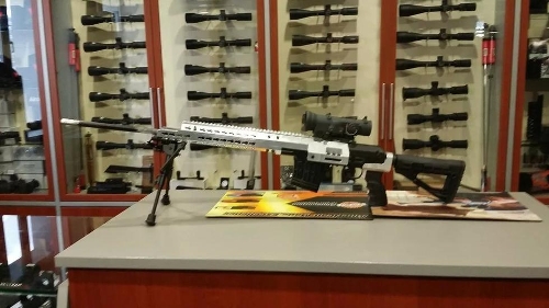 US military enthusiasts show modified SVD rifle - Global Times