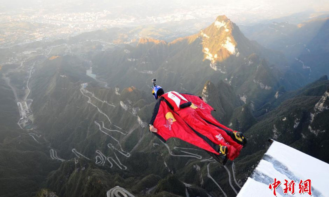 Chinese ‘birdman’ flies a new high - Global Times