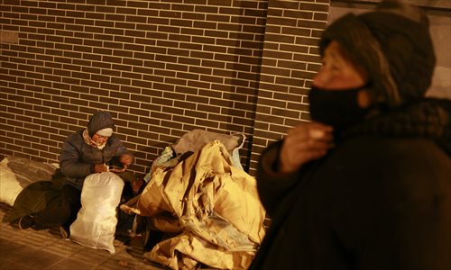Cold times for Beijing’s homeless - Global Times