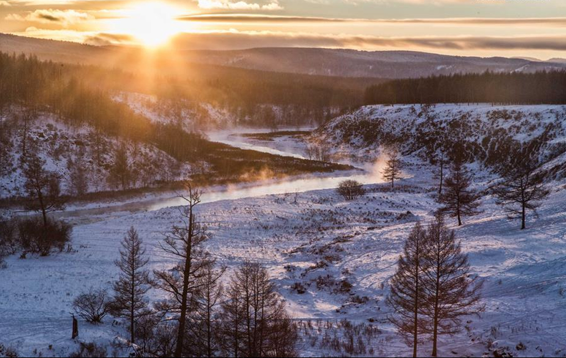 Winter scenery of N China's Inner Mongolia - Global Times