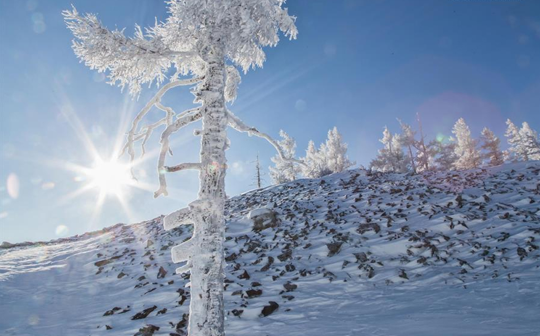 Winter scenery of N China's Inner Mongolia - Global Times