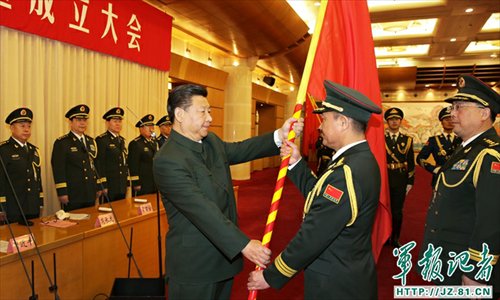 China unveils five military theater commands - Global Times