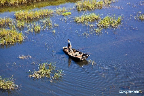 Scenery of Poyang Lake, E China's Jiangxi - Global Times
