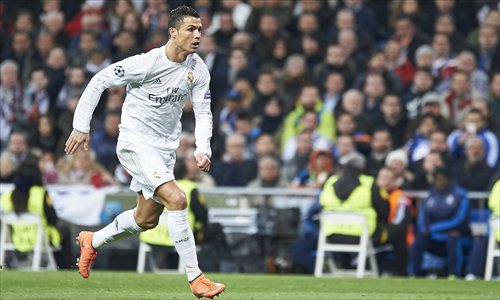 Ronaldo leads Real Madrid into last 8 - Global Times