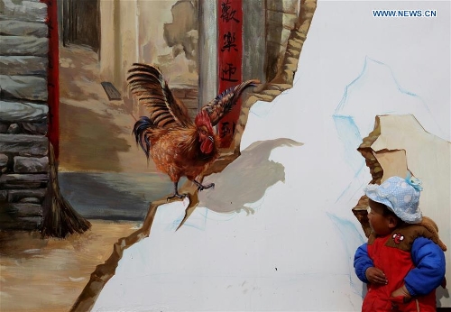 3D paintings displayed in E.China - Global Times