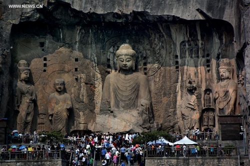 Buddha statues at grottoes across China - Global Times