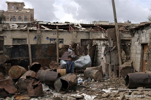 In pics: daily life of poor people living in slums in Yemen - Global Times