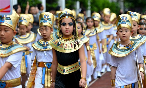 Little pharaohs - Global Times