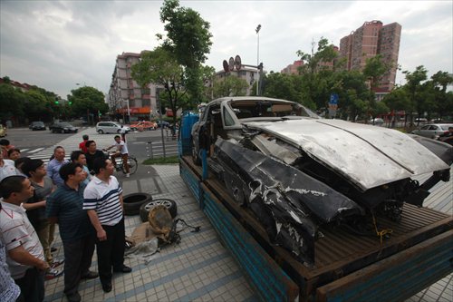 Supercar crashes in China hurt more than bank balances - Global Times