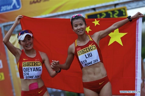 China's Liu Hong claims title at IAAF World Race Walking Team ...