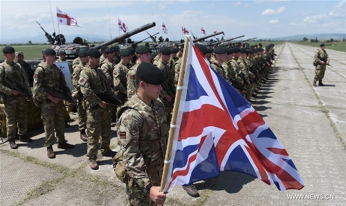 US, UK troops hold joint military exercises in Georgia - Global Times