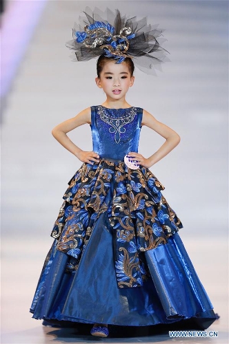Children take part in 16th China (Qingdao) Int'l Fashion Week - Global ...