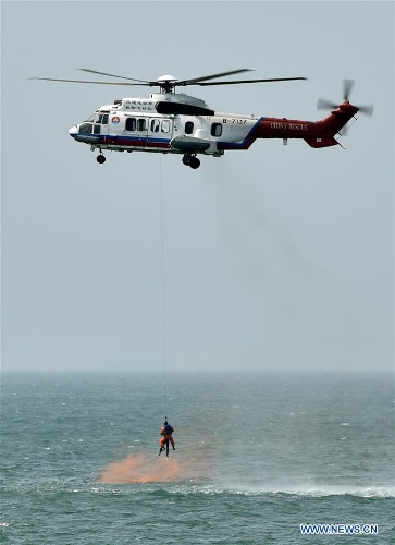 Maritime search, rescue drill held in south China's Guangdong - Global ...