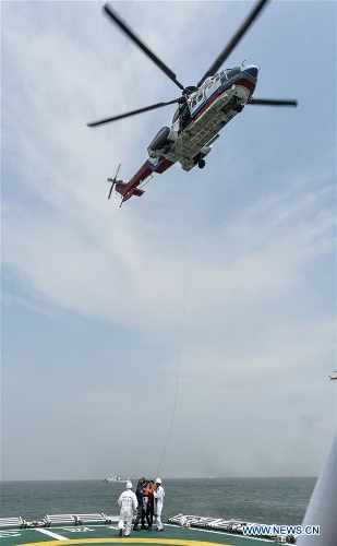 Maritime search, rescue drill held in south China's Guangdong - Global ...