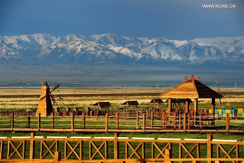 Snow scenery of east Tianshan Mountain in China's Xinjiang - Global Times
