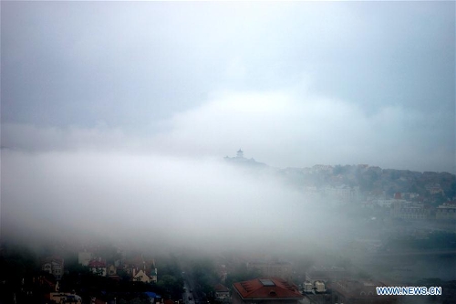 Amazing advection fog scene in E China's Shandong - Global Times
