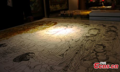 Folk artist devoted to enamel drawing for two decades - Global Times