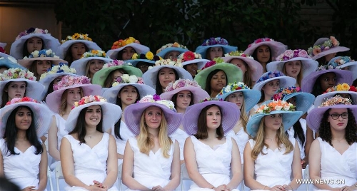 Graduation ceremony of the Hockaday School held in Texas - Global Times
