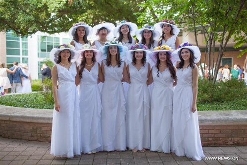 Graduation ceremony of the Hockaday School held in Texas - Global Times