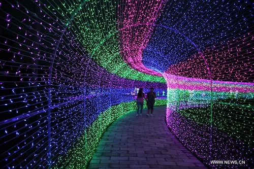 LED light festival kicks off in N China - Global Times