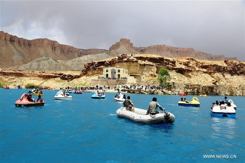 Scenery of Band-e-Amir lake in Afghanistan - Global Times