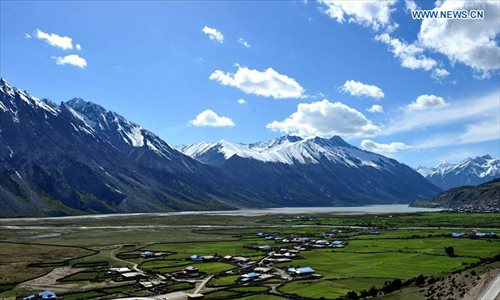 Scenery of Chamdo City, SW China's Tibet - Global Times