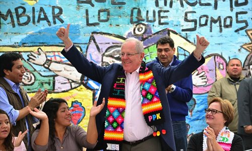 Pedro Pablo Kuczynski wins Peru's presidential election - Global Times