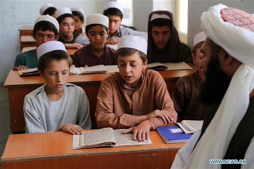 Afghan boys learn Muslim holy book of Quran in Herat - Global Times