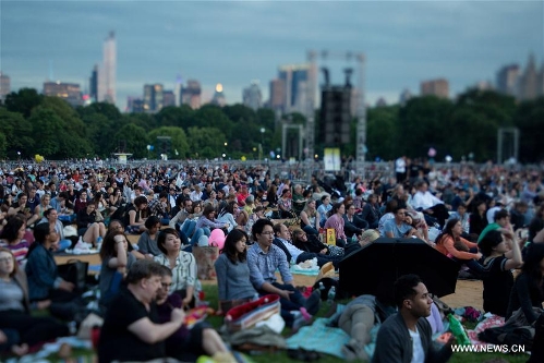 New York Philharmonic Concerts staged in Central Park - Global Times