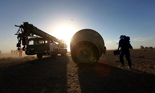 Reentry module aboard Long March-7 successfully recovered in N China ...