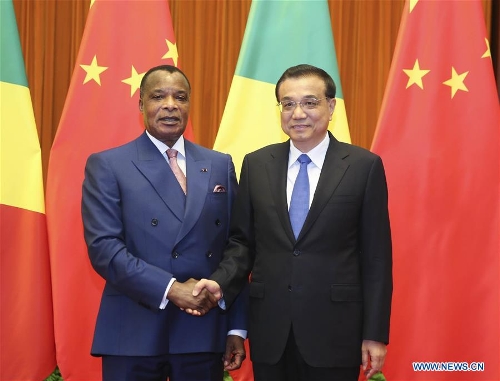 Chinese premier meets Republic of Congo president in Beijing - Global Times