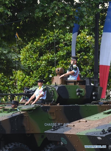 Annual Bastille Day military parade held in Paris - Global Times