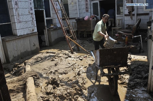 Hundreds dead, missing in North China floods- Global Times