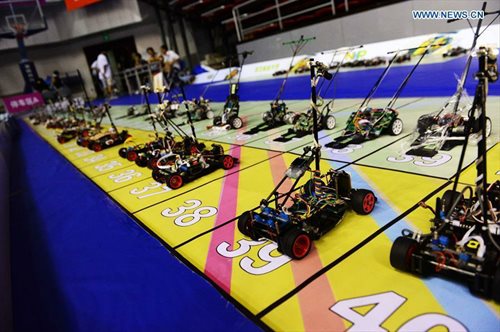 National University Students Intelligent Car Race held in NE China ...