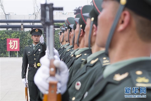 In pictures: Honor guards of PLA - Global Times