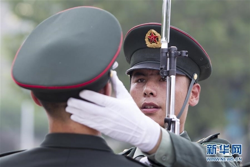 In pictures: Honor guards of PLA - Global Times