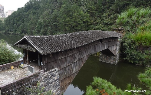Ancient wooden arch bridges seen in SE China - Global Times