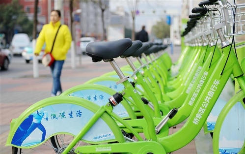 Chinese cities encourage people to commute by bicycle - Global Times