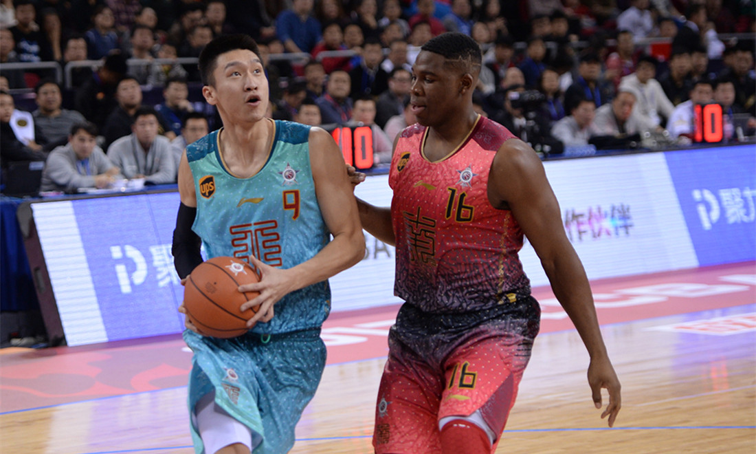 2017 CBA All-star Weekend held in Beijing Wukesong Indoor Stadium ...