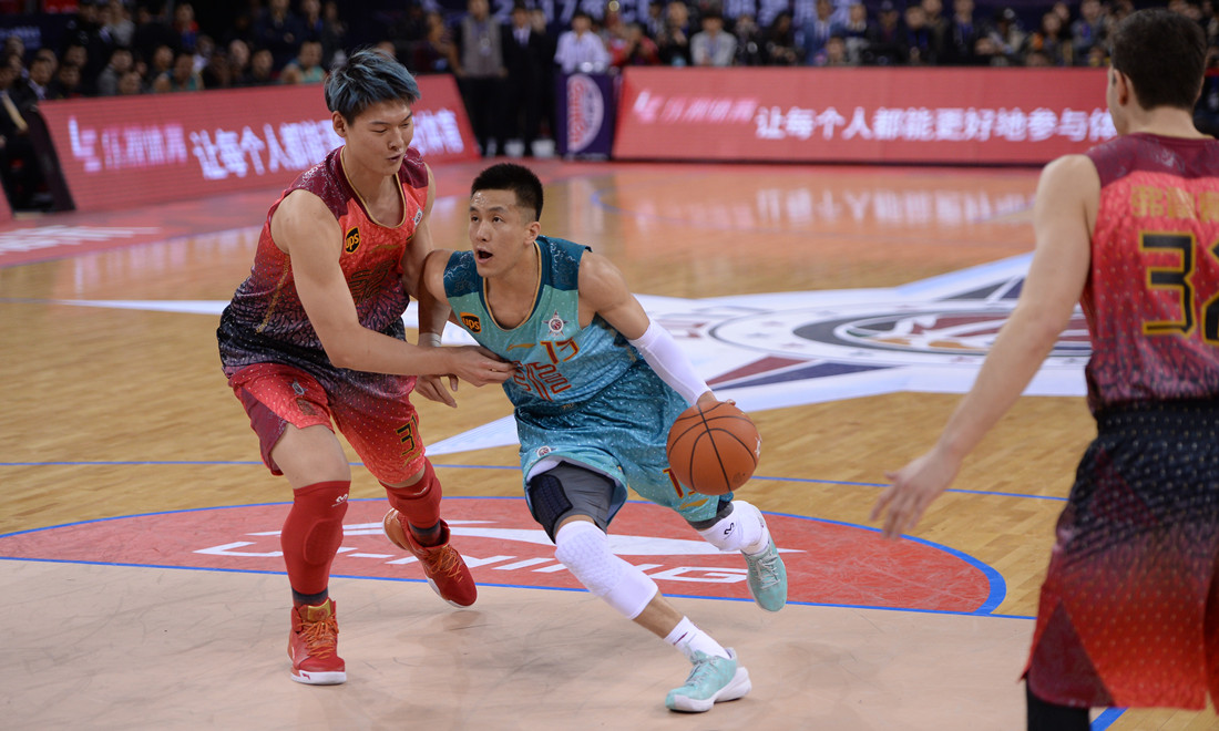 2017 CBA All-star Weekend held in Beijing Wukesong Indoor Stadium ...