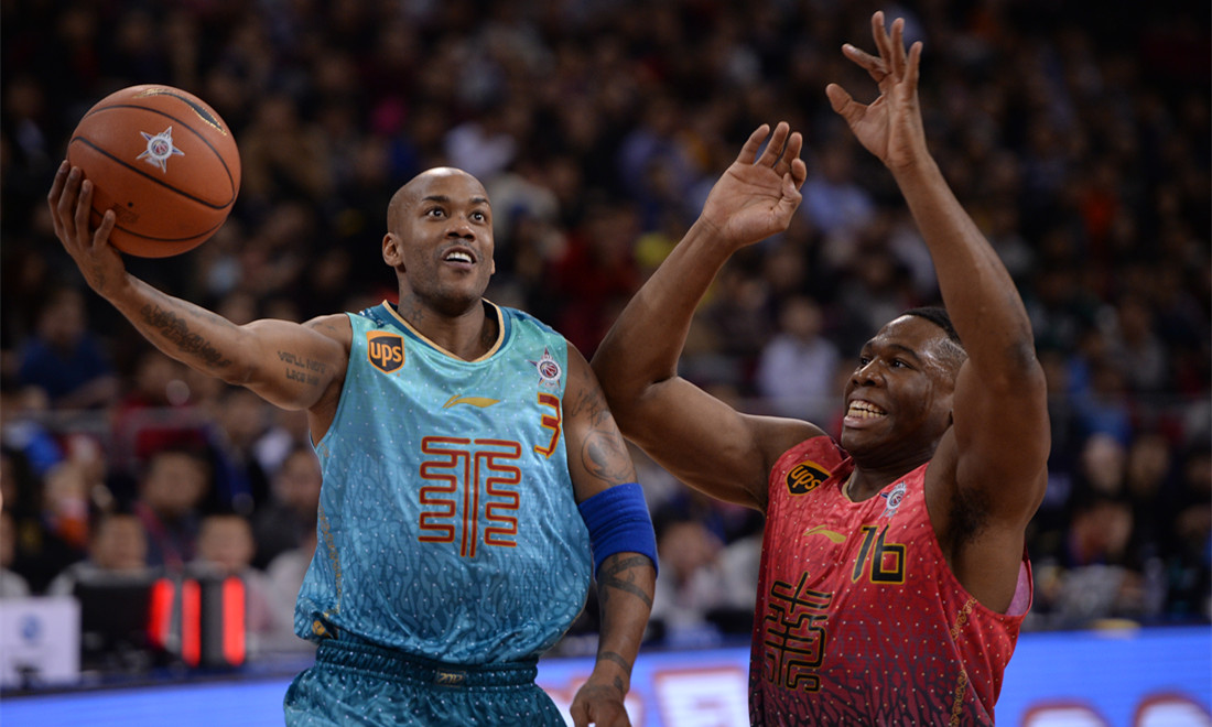 2017 CBA All-star Weekend held in Beijing Wukesong Indoor Stadium ...