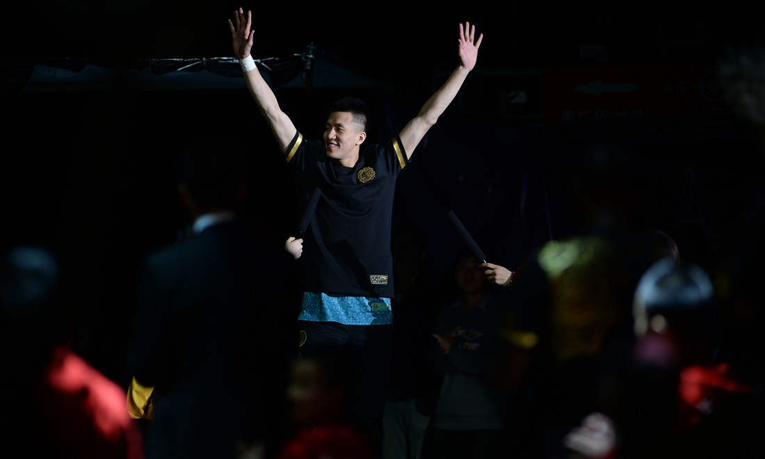 2017 CBA All-star Weekend held in Beijing Wukesong Indoor Stadium ...