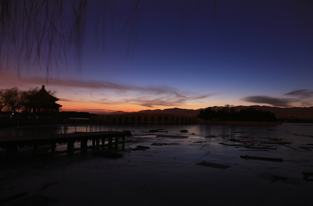 Beautiful sunset scenes at Beijing’s Summer Palace - Global Times