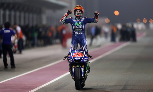 Dominant Vinales storms to Malaysian MotoGP win - Global Times