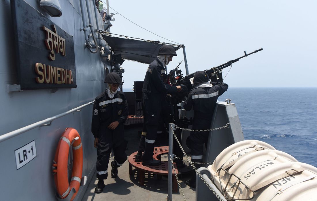 Indian naval cadets join in military drill in Bay of Bengal - Global Times